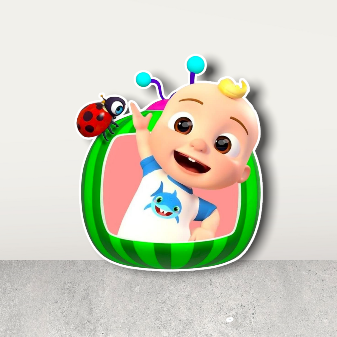 Cocomelon JJ Foam Board Cutout , centerpieces, backdrops, cakes topper, prop, standee and ...