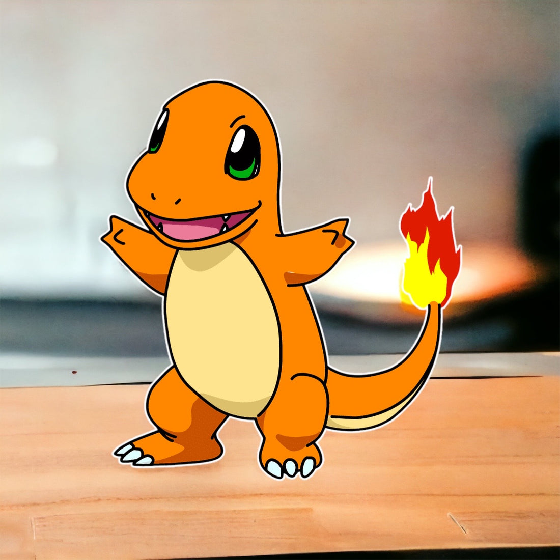 Pokémon Charmander Foam Board Character Cutout, Centerpiece, Backdrop ...