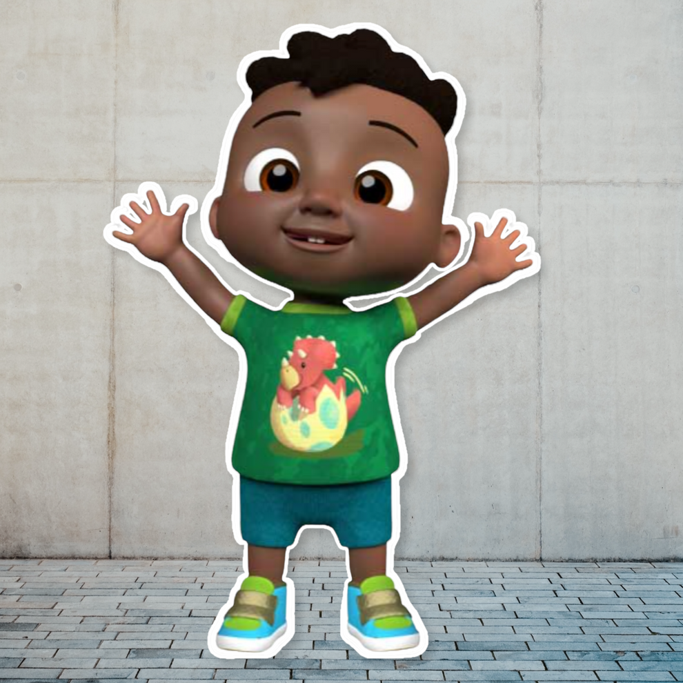 Cocomelon Cody Cutouts Perfect for Backdrops, Centerpieces, Cake toppe ...